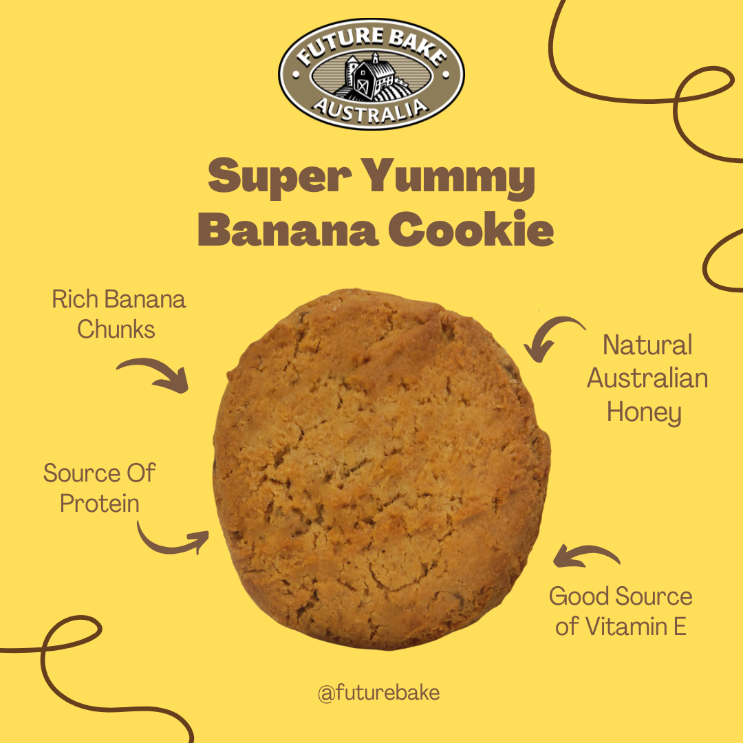 Banana Cookie (Box of 12) – Future Bake Australia Pty Ltd