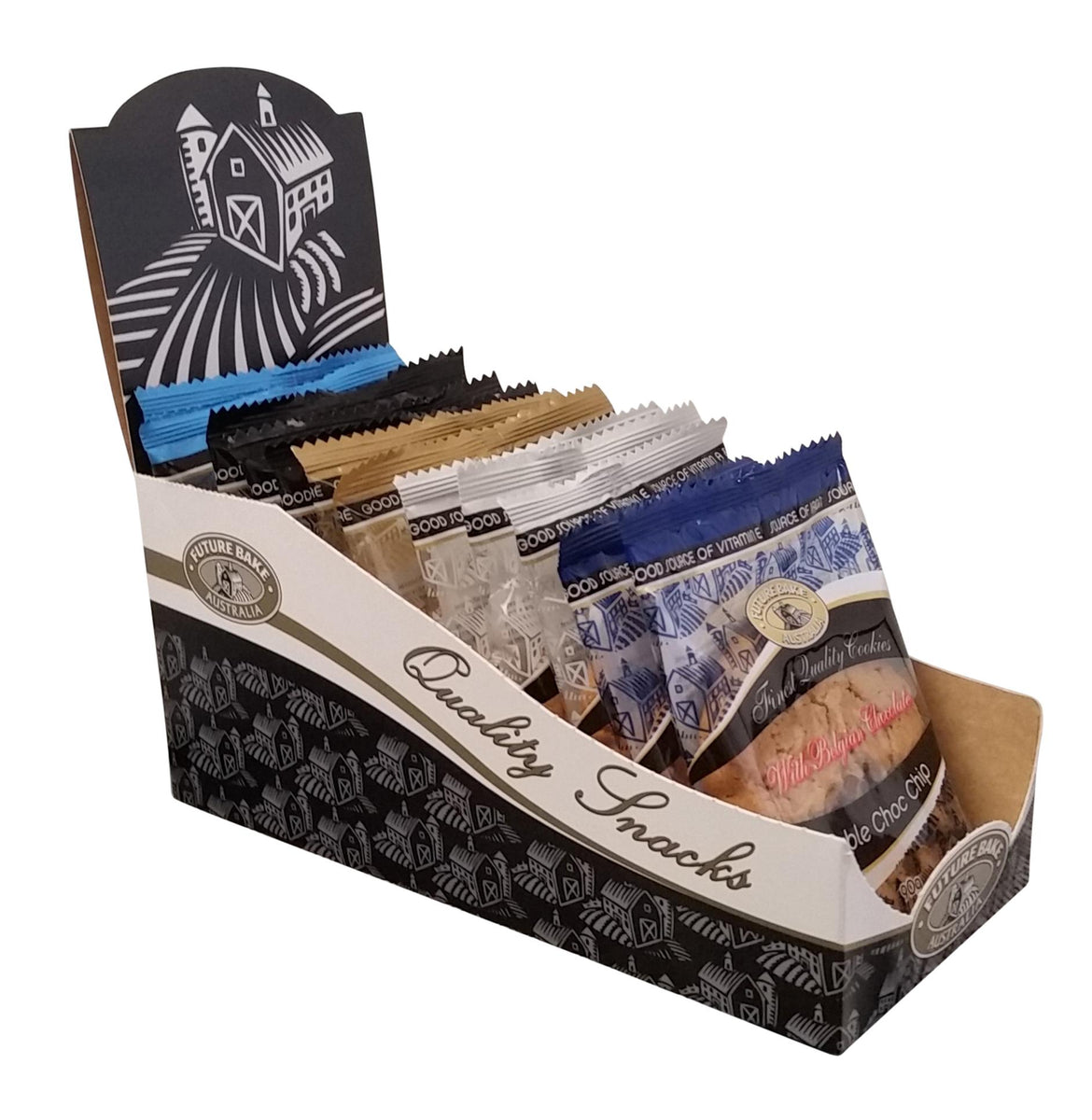 Assorted 5 VARIETIES COOKIES Pack (Box of 12) – Future Bake Australia ...