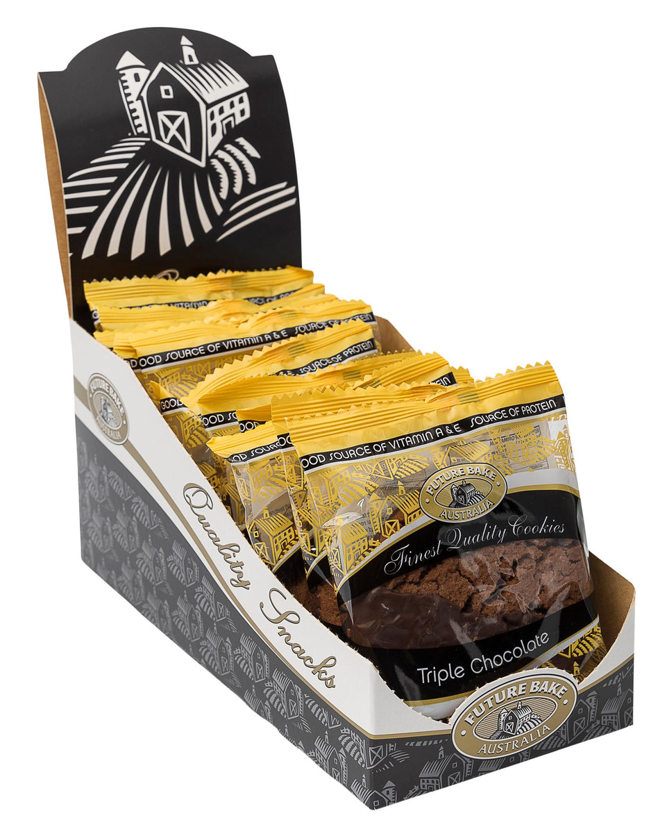 Triple Chocolate Cookie (Box of 12) – Future Bake Australia Pty Ltd