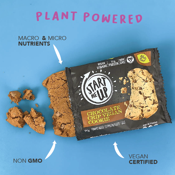 Chocolate Chip Vegan Vitamin & Protein Cookie (Box of 12) – Future Bake ...